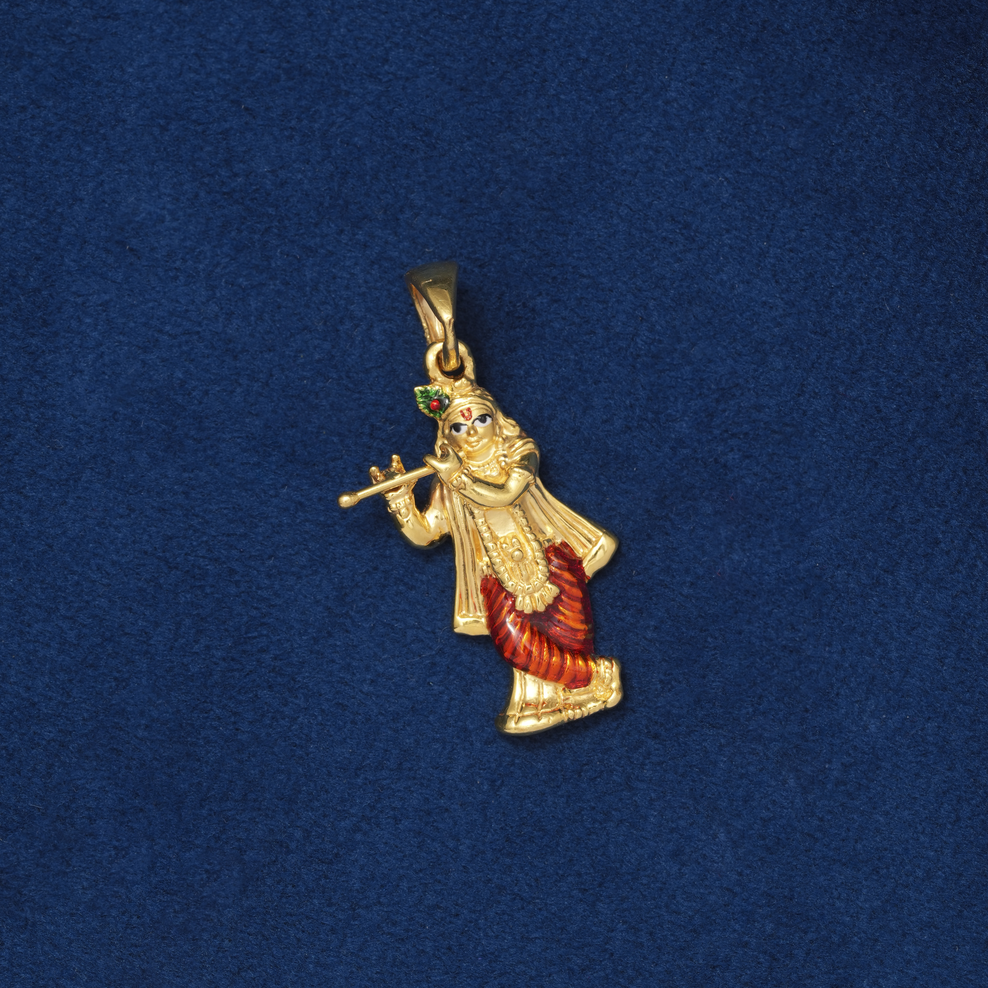 LORD KRISHNA LOCKET - Hira Panna Jewellers