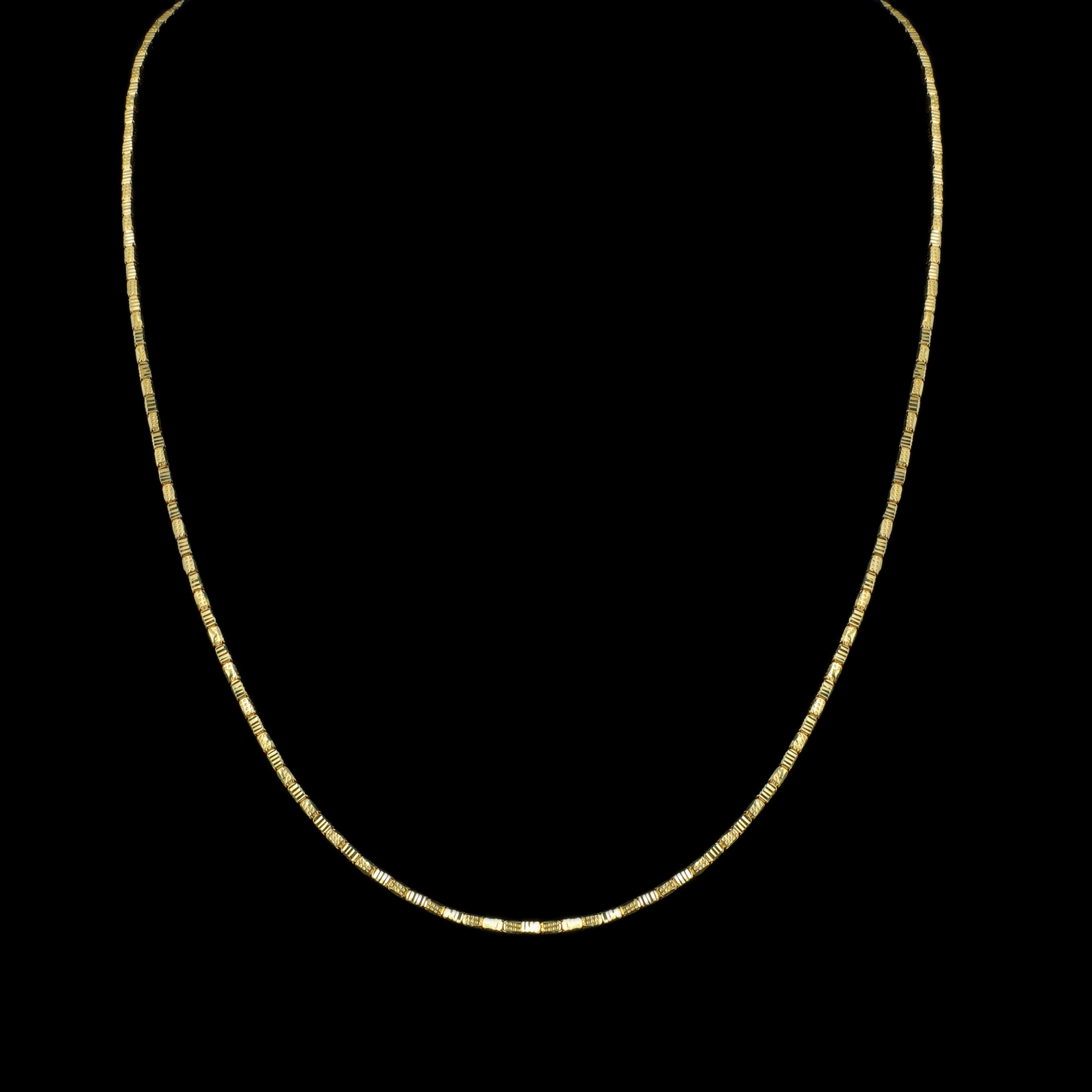 Hira Panna 22k Exclusive Gold Coimbatore Chain - Hira Panna Jewellers