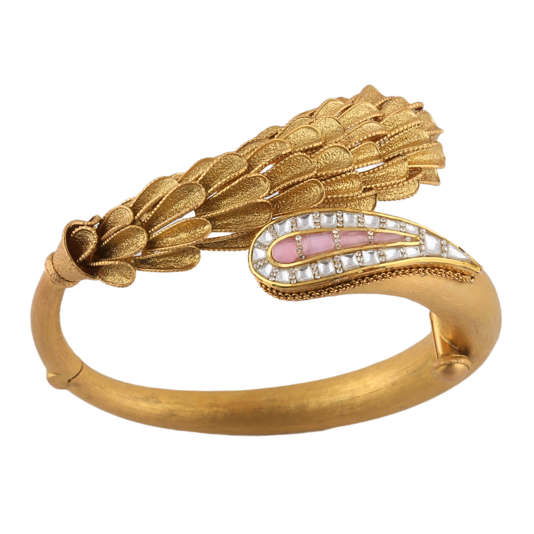 ANTIQUE SINGLE KADA - Hira Panna Jewellers