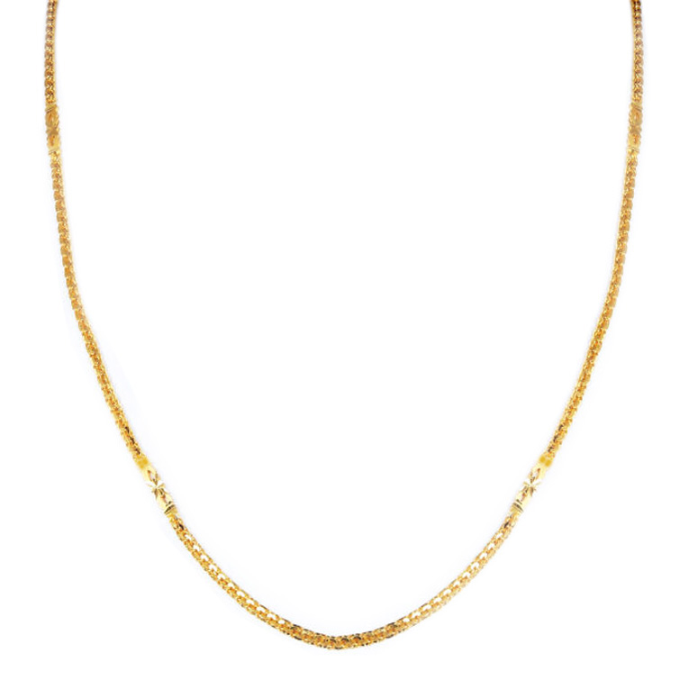 Hira Panna 22k Exclusive Gold Turkish Chain - Hira Panna Jewellers