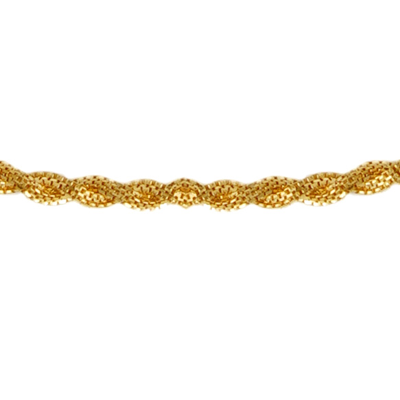 Hira Panna 22k Exclusive Gold Rope Chain For Party & Wedding Wear ...