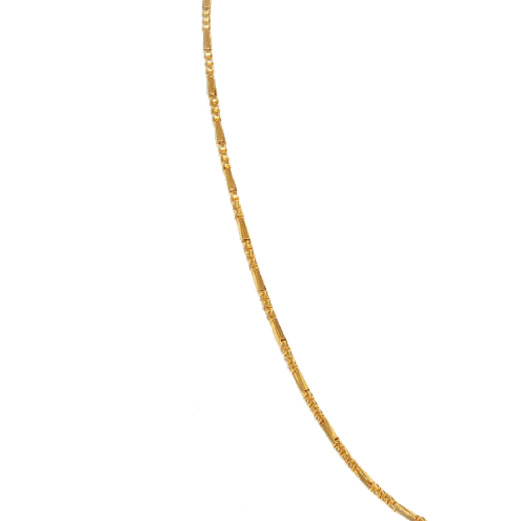 Hira Panna 22k Exclusive Gold Coimbatore Chain - Hira Panna Jewellers