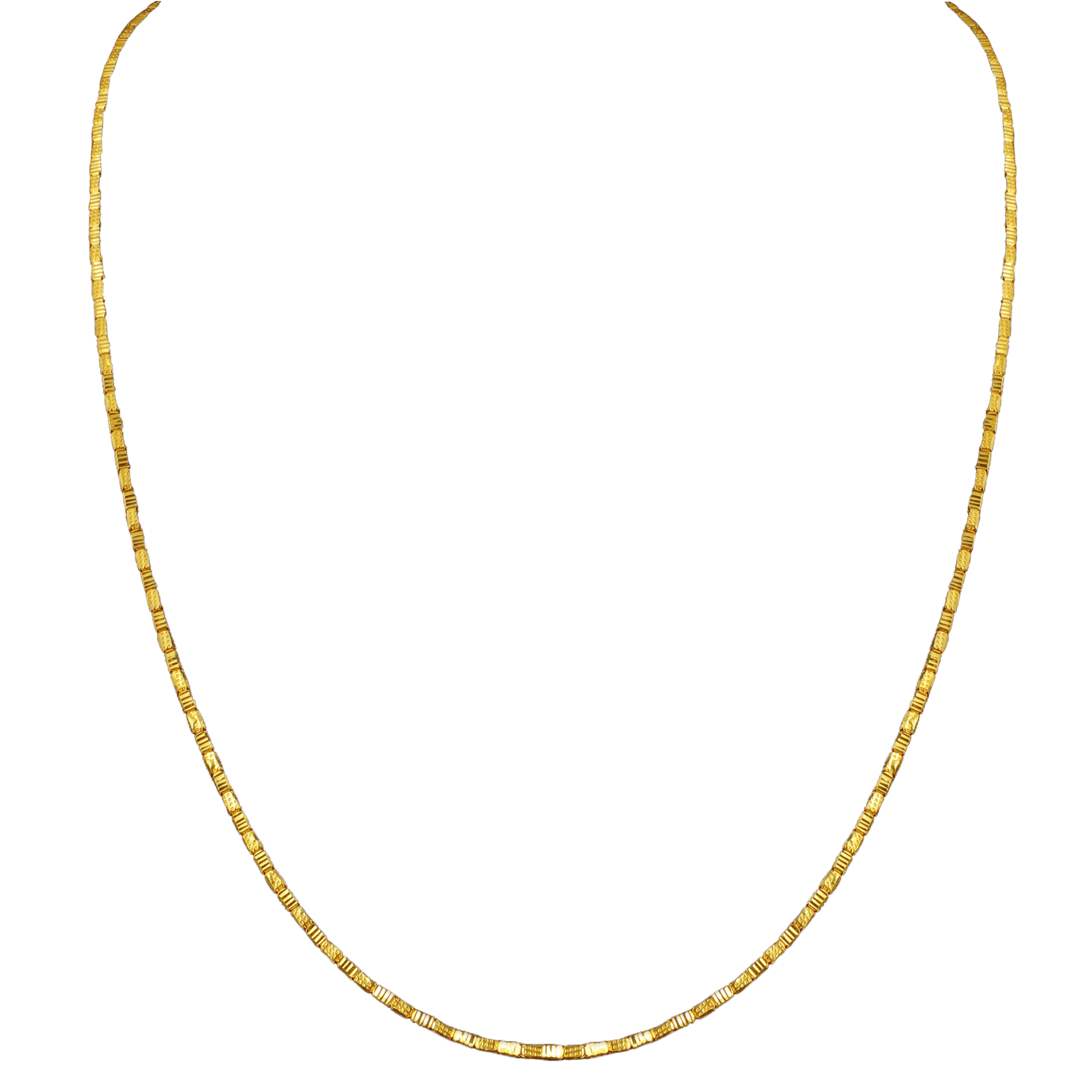 Hira Panna 22k Exclusive Gold Coimbatore Chain - Hira Panna Jewellers