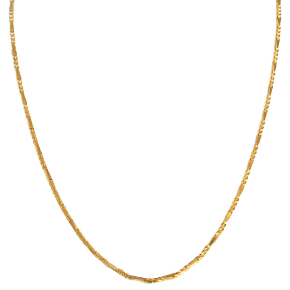 Hira Panna 22k Exclusive Gold Coimbatore Chain - Hira Panna Jewellers