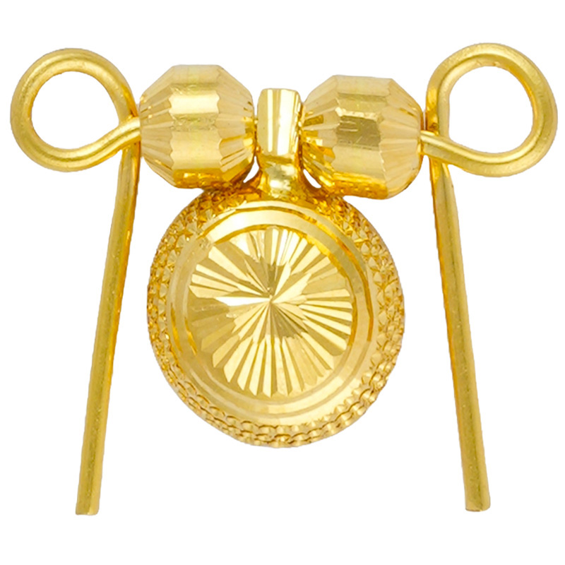 Hira Panna 22k Gold Mangalsutra Locket - Hira Panna Jewellers