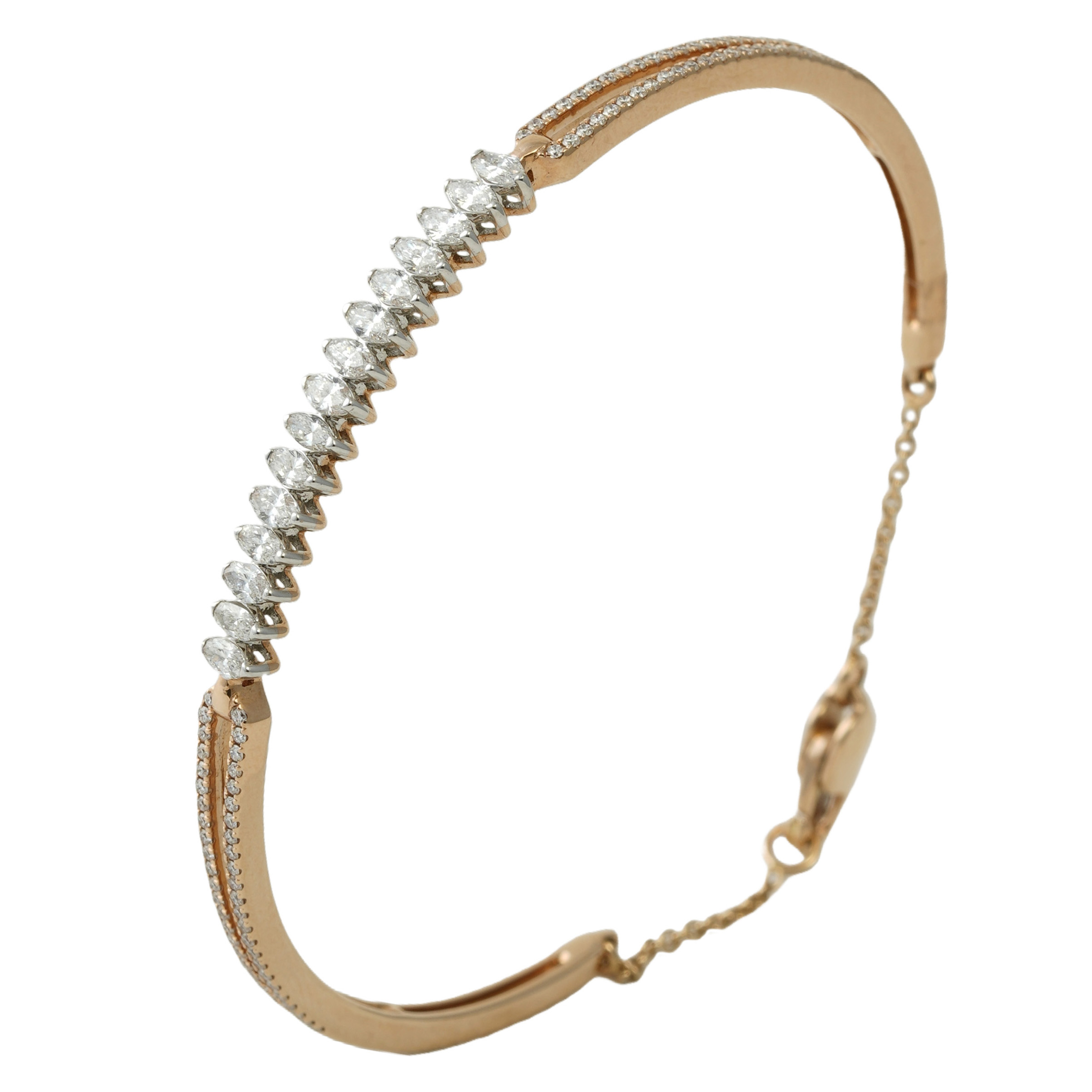 Hira Panna 18k Diamond Wristlet For Party & Wedding Wear - Hira Panna ...