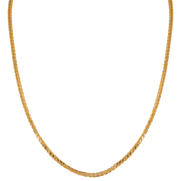 Hira Panna 22k Exclusive Gold Coimbatore Chain - Hira Panna Jewellers