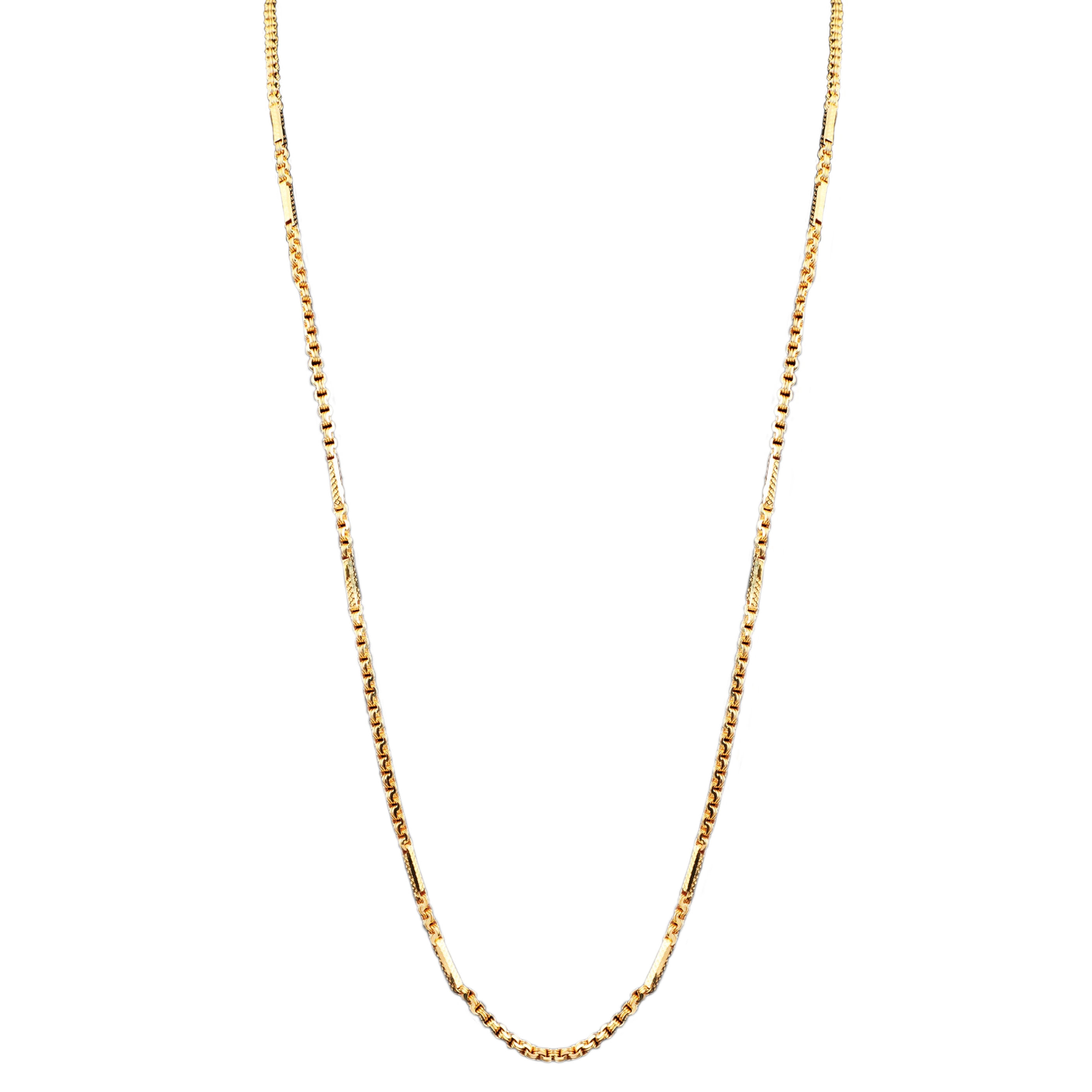 Hira Panna 22k Exclusive Gold Coimbatore Chain - Hira Panna Jewellers