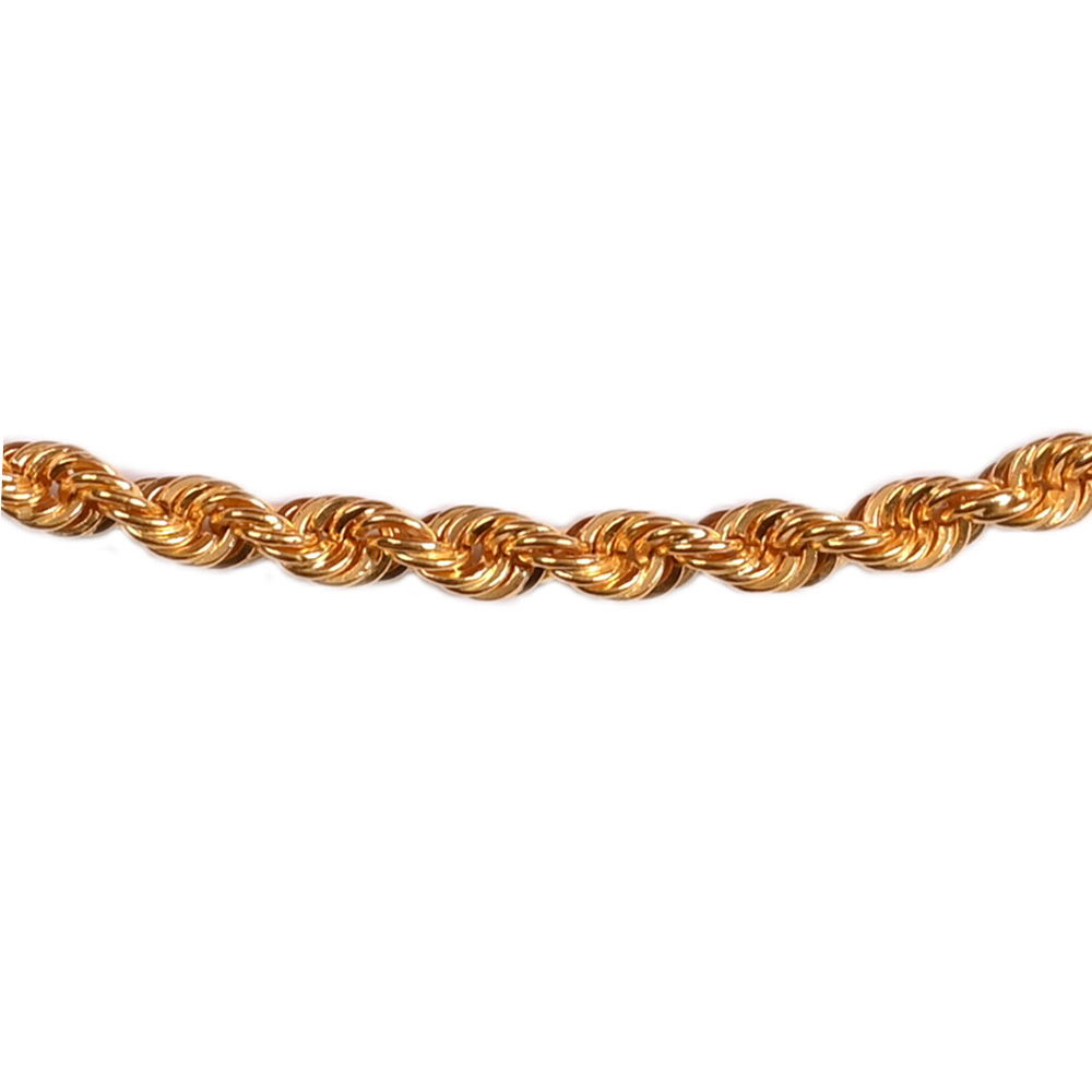 Hira Panna 22k Stylish Gold Chain For Men's - Hira Panna Jewellers