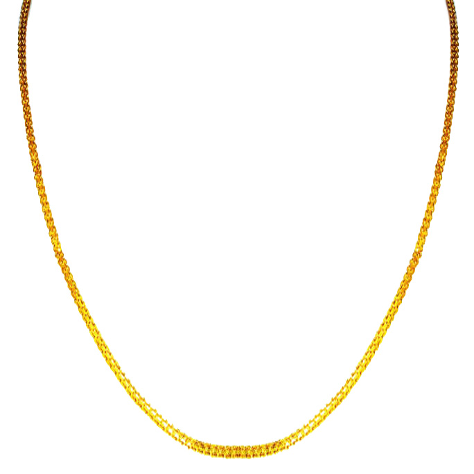 Hira Panna 22k Exclusive Gold Coimbatore Chain - Hira Panna Jewellers
