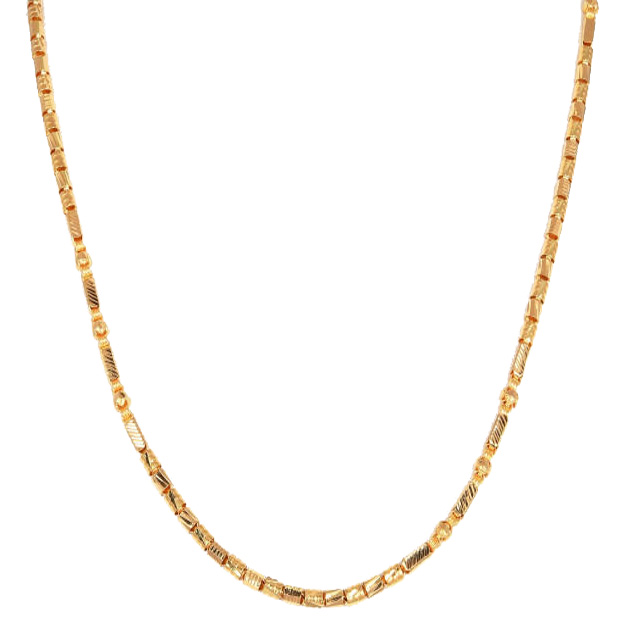 Hira Panna 22k Exclusive Gold Coimbatore Chain - Hira Panna Jewellers