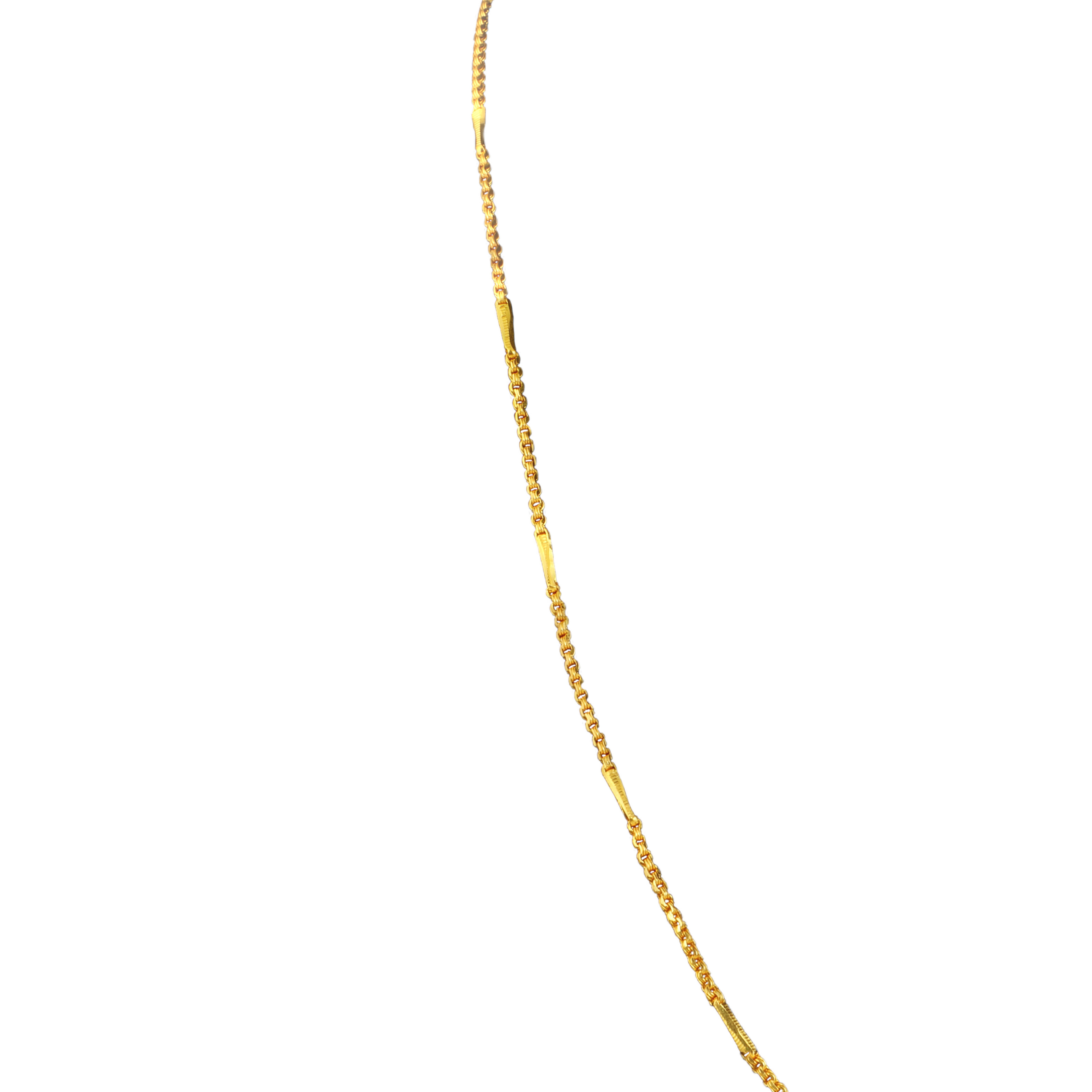 Hira Panna 22k Exclusive Gold Coimbatore Chain - Hira Panna Jewellers