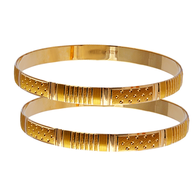 SOLID CUT BANGLES - Hira Panna Jewellers