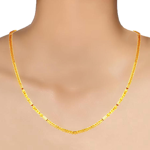 Hira Panna 22k Exclusive Gold Coimbatore Chain - Hira Panna Jewellers